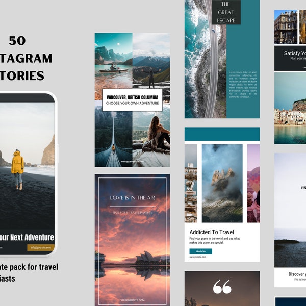 Instagram Story Template - Etsy