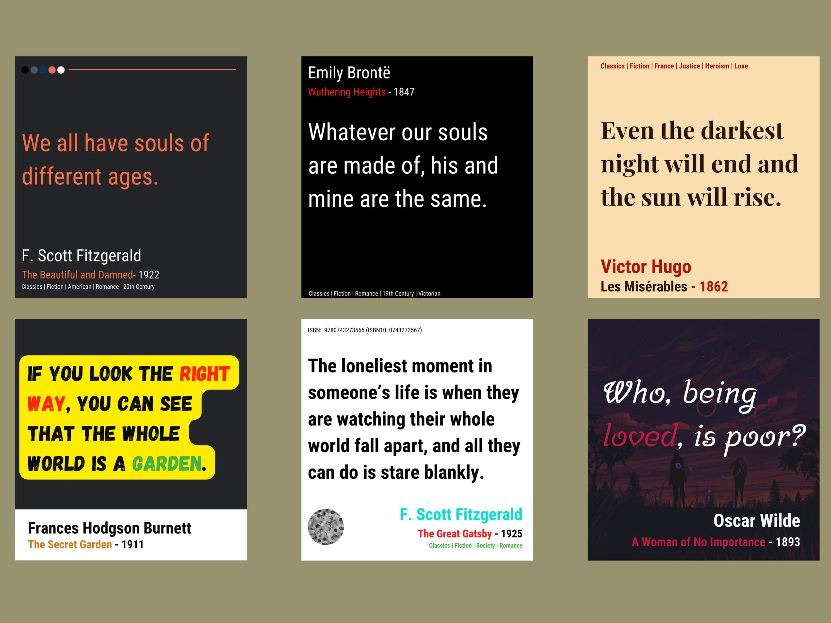 200 Canva Literary Quote Instagram Post Templates | Made With Canva - Etsy