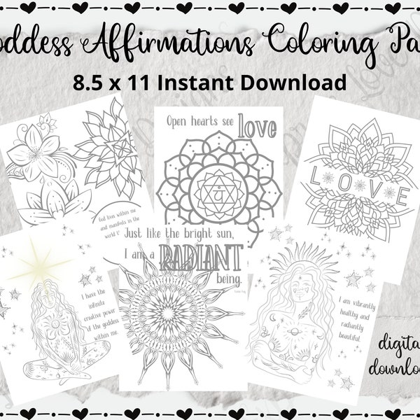 Pdf Mental Health Coloring Pages - Etsy