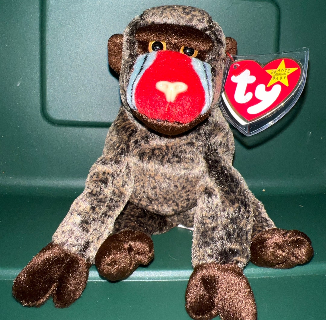 Ty Beanie Baby “cheeks” W/ Tag Protector - Etsy