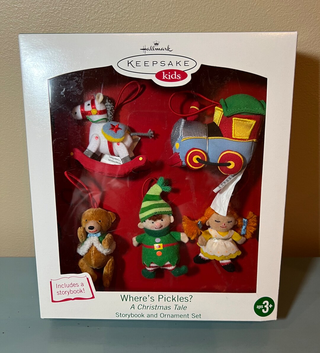 Hallmark Keepsake Kids Where's Pickles Plush Ornament - Etsy