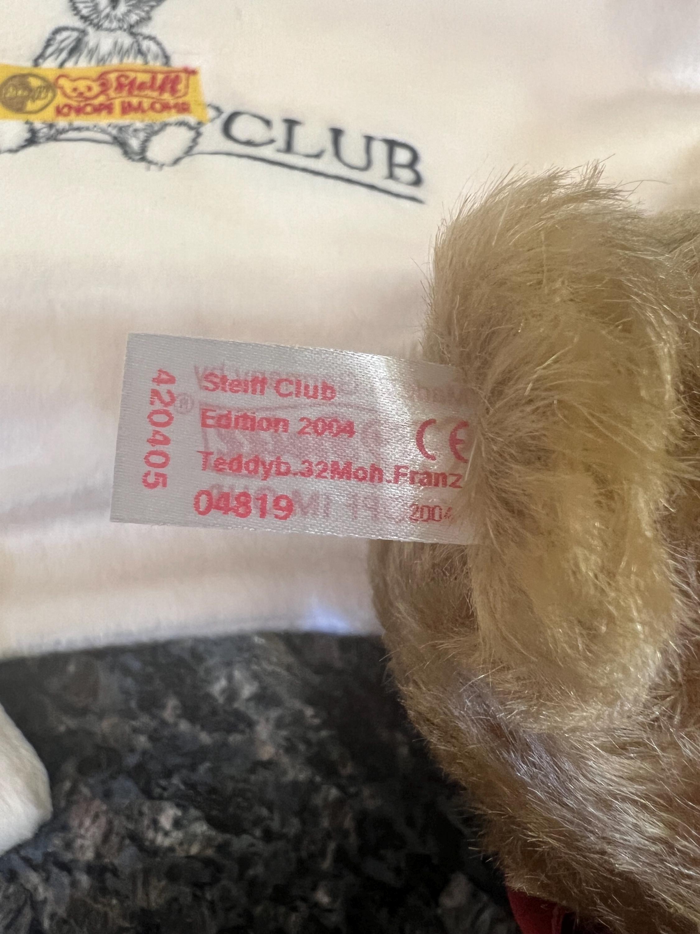 Steiff Franz Bear (2004) - Etsy