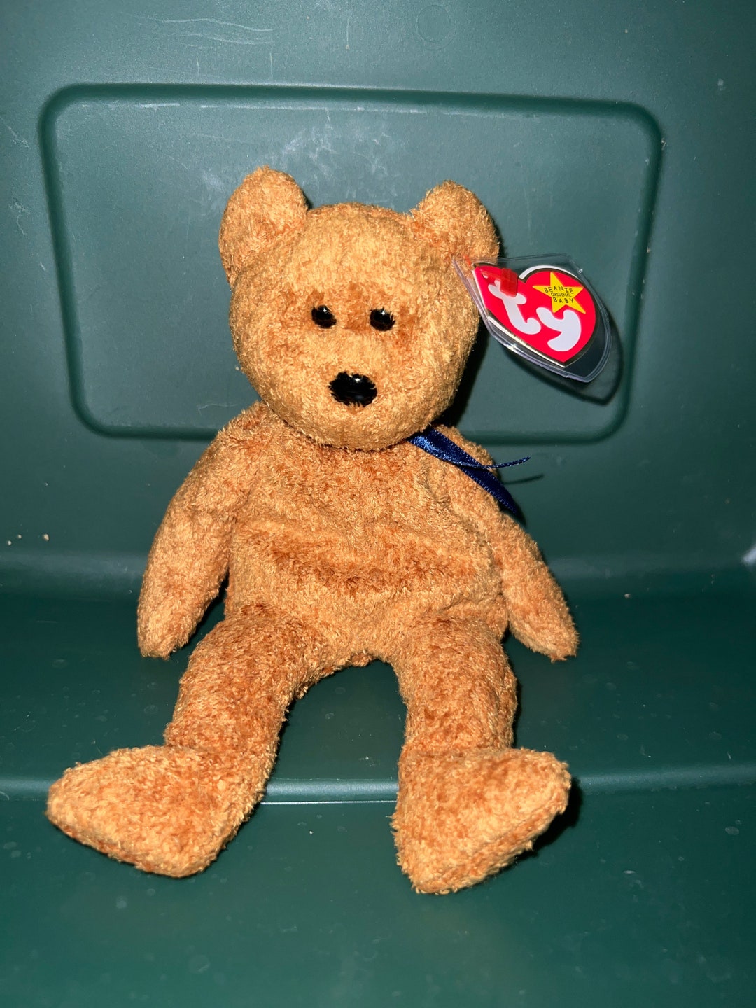Ty Beanie Baby “fuzzy” W/ Tag Protector - Etsy