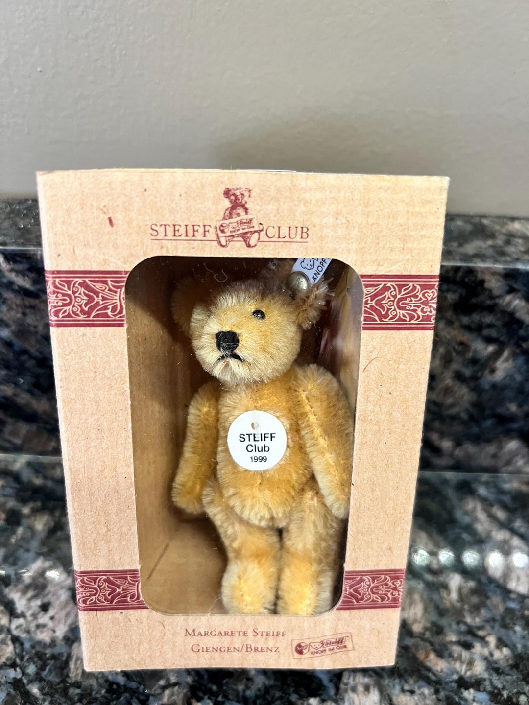 Steiff Miniature Blonde Mohair - 1999 - Etsy