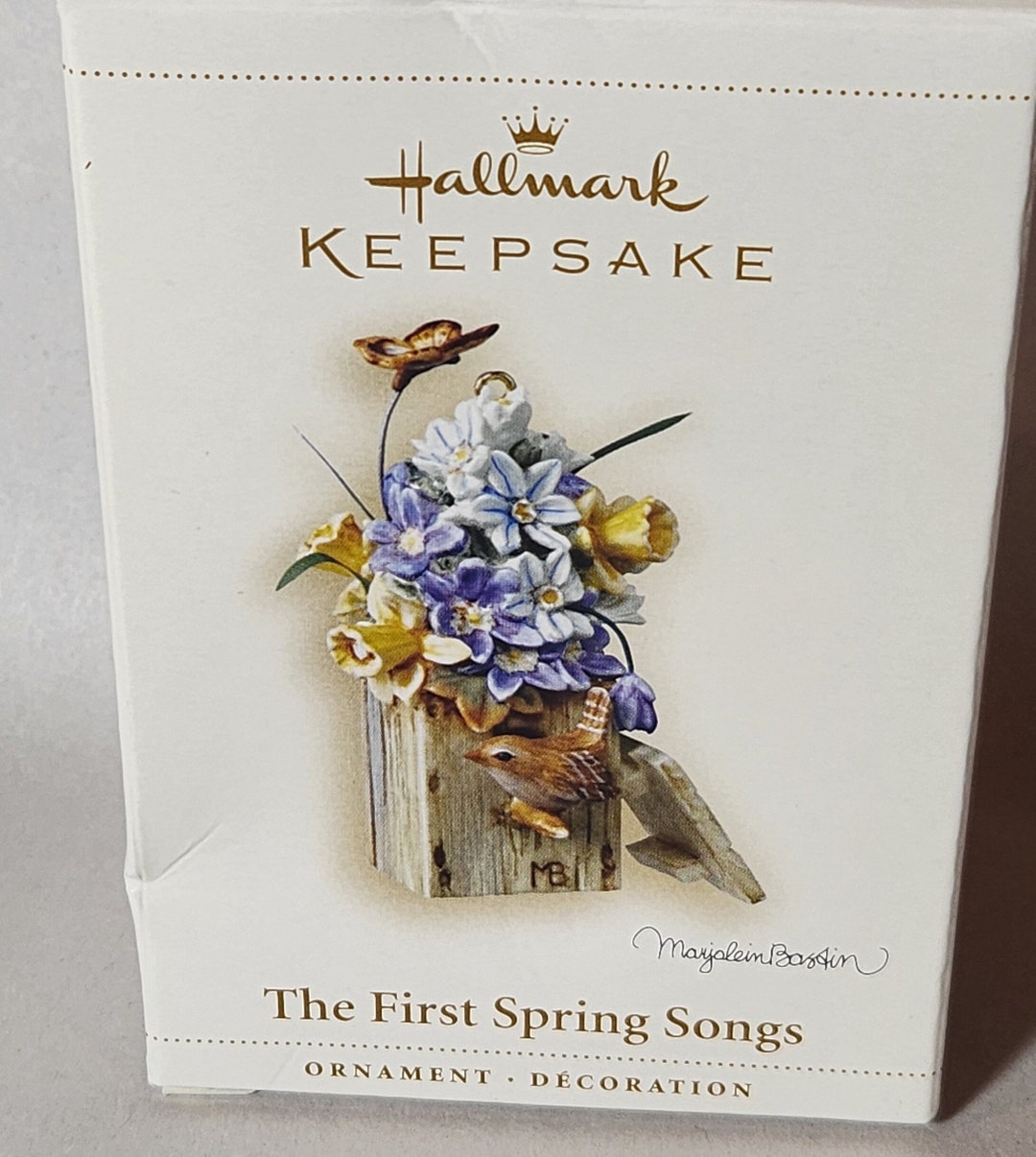 Hallmark Keepsake Ornament, the First Spring Songs. Designed by ...