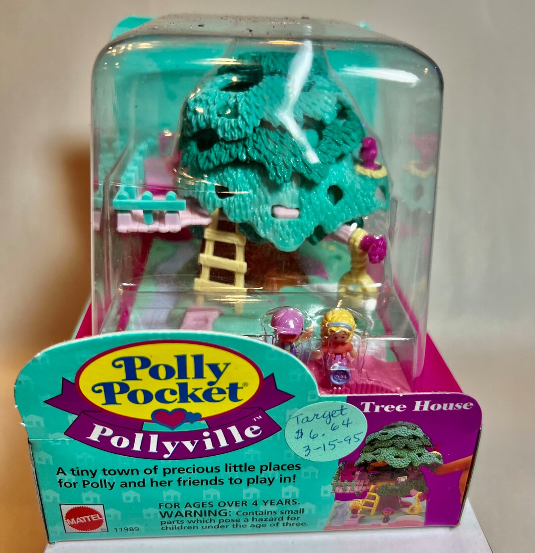 Polly Pocket Pollyville Collection Tree House Playset. New in Original ...