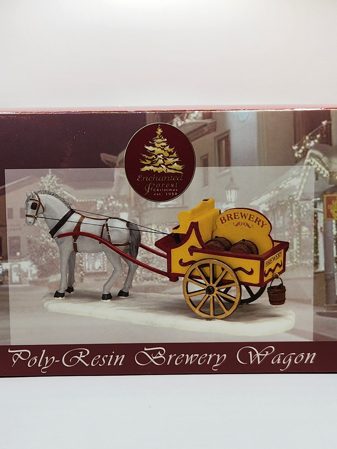 Lemax Village Collection, Enchanted Forest, Brewery Wagon - Etsy