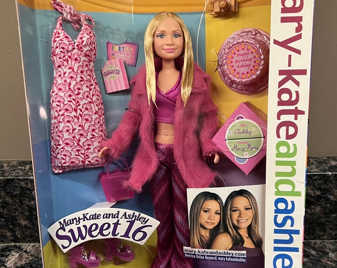 Mary Kate And Ashley Sweet 16 Doll Ashely Doll And Fashion 2001 Etsy