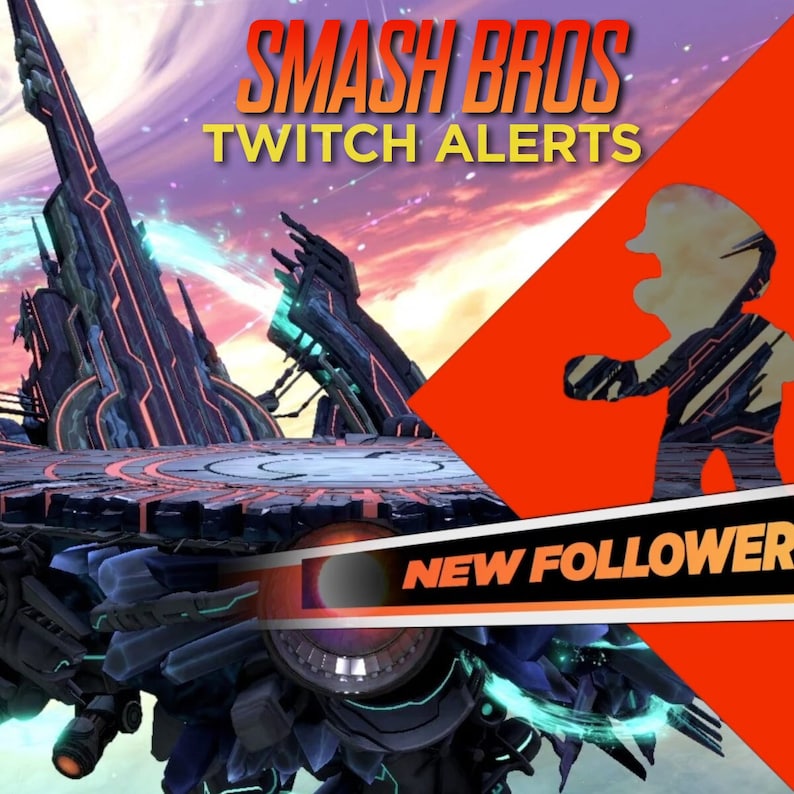 Custom Stream Alerts | Super Smash Bros | Twitch - Youtube - Kick ...