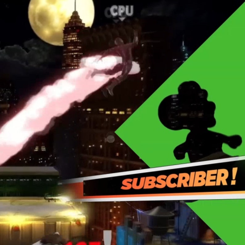 Custom Stream Alerts | Super Smash Bros | Twitch - Youtube - Kick ...