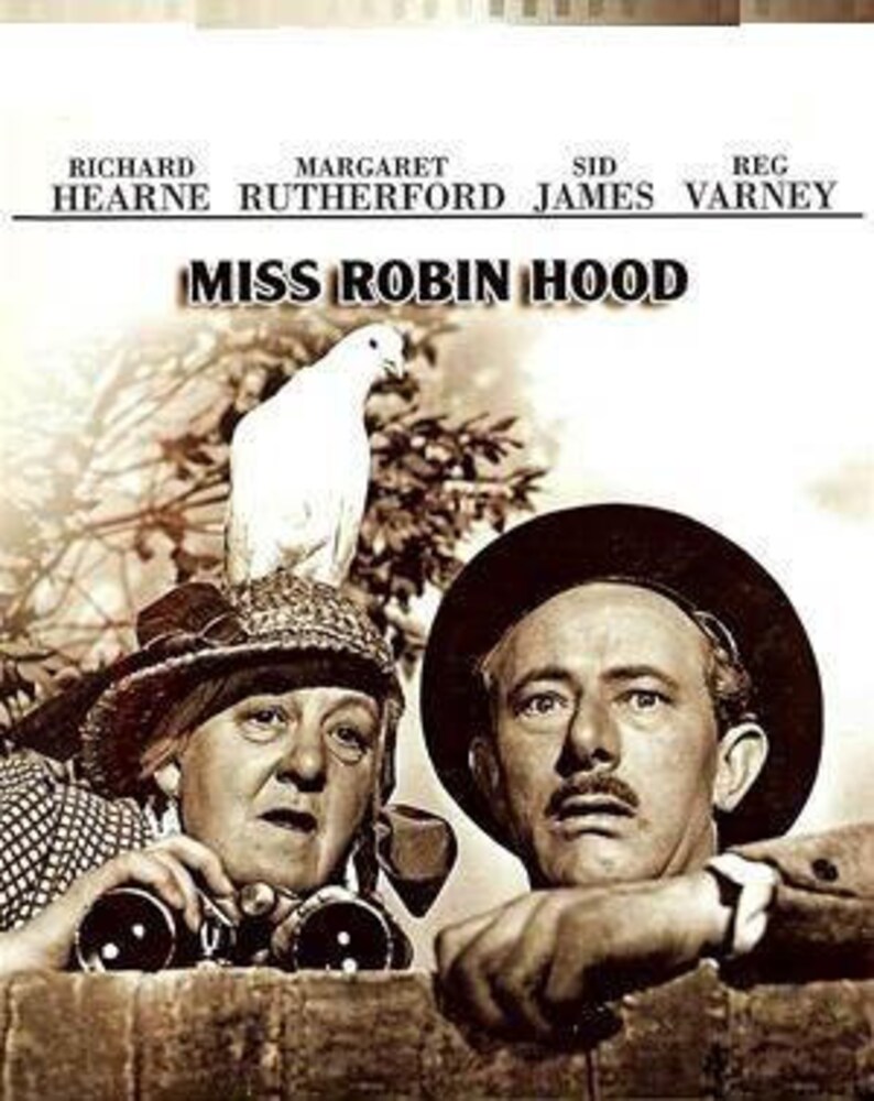 Miss Robin Hood 1952 Margaret Rutherford and Richard Hearne. DVD - Etsy ...