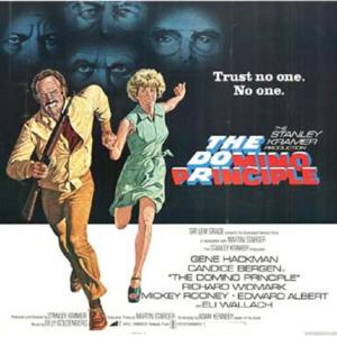 The Domino Principle 1977 Gene Hackman Candice Bergen Richard Widmark