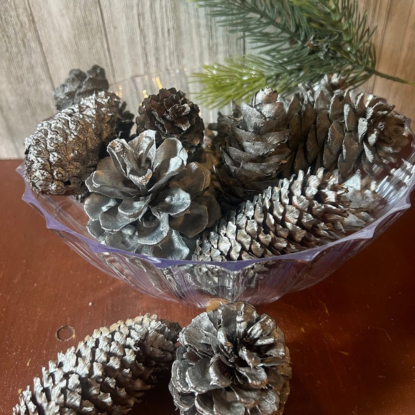 Painted Pine Cone - Etsy