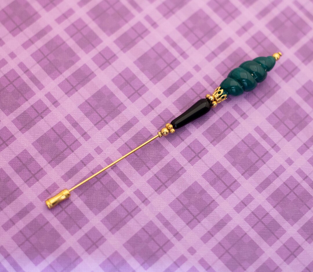 Vintage Spiral Tip Royal Elegance Hat Pin - V17 - Etsy