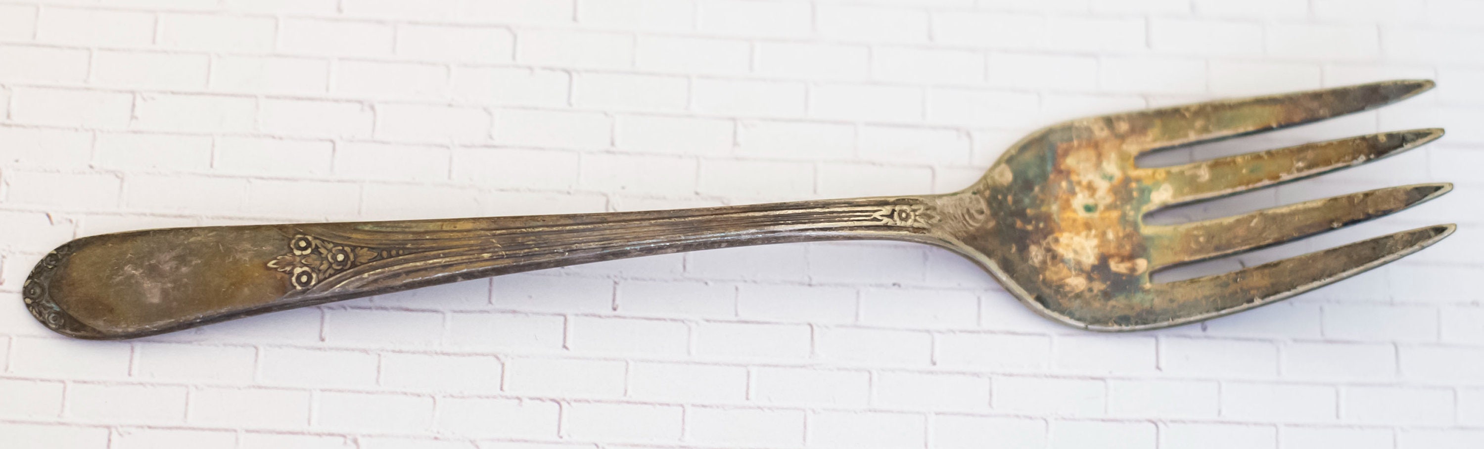 Vintage Gold Tone Intricate Ladies Fork by WM Rogers - V22 - Etsy