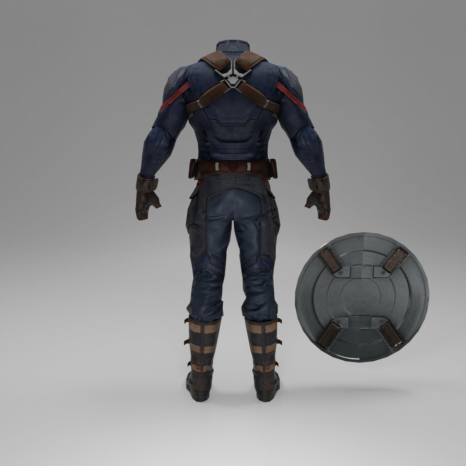 Captain America Armor Template for EVA Foam Papercraft - Etsy