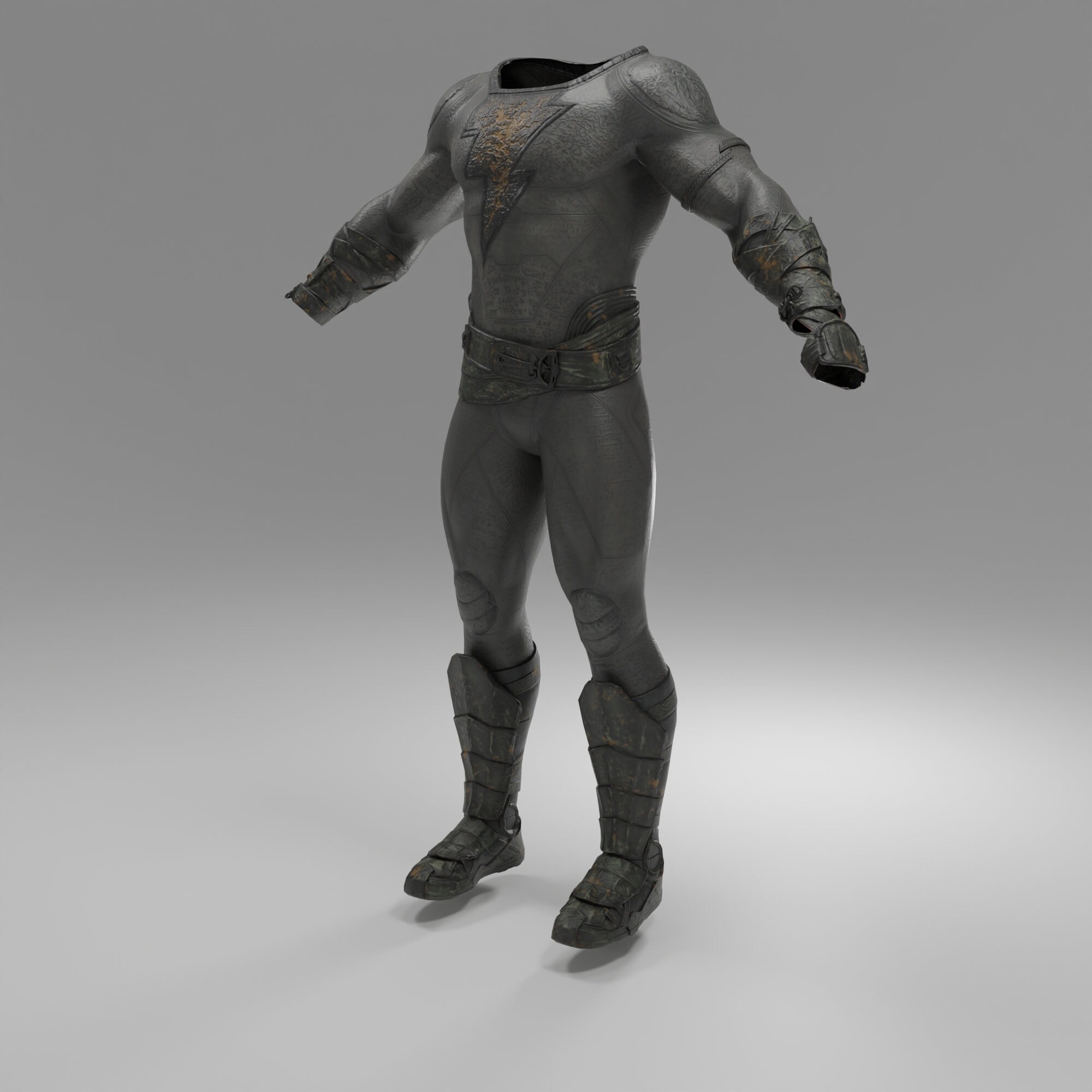 Black Adam Armor Template for EVA Foam Papercraft - Etsy