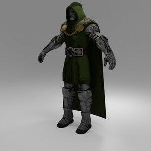 Doctor Doom Armor Template for EVA Foam Papercraft - Etsy