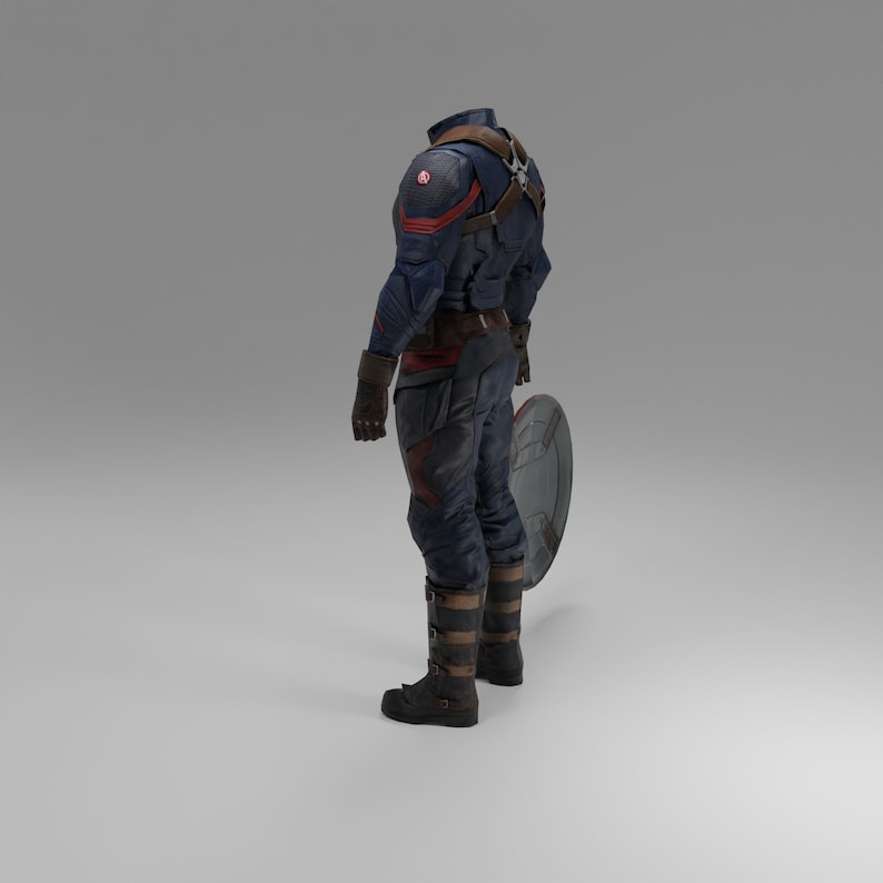 Captain America Armor Template for EVA Foam Papercraft - Etsy