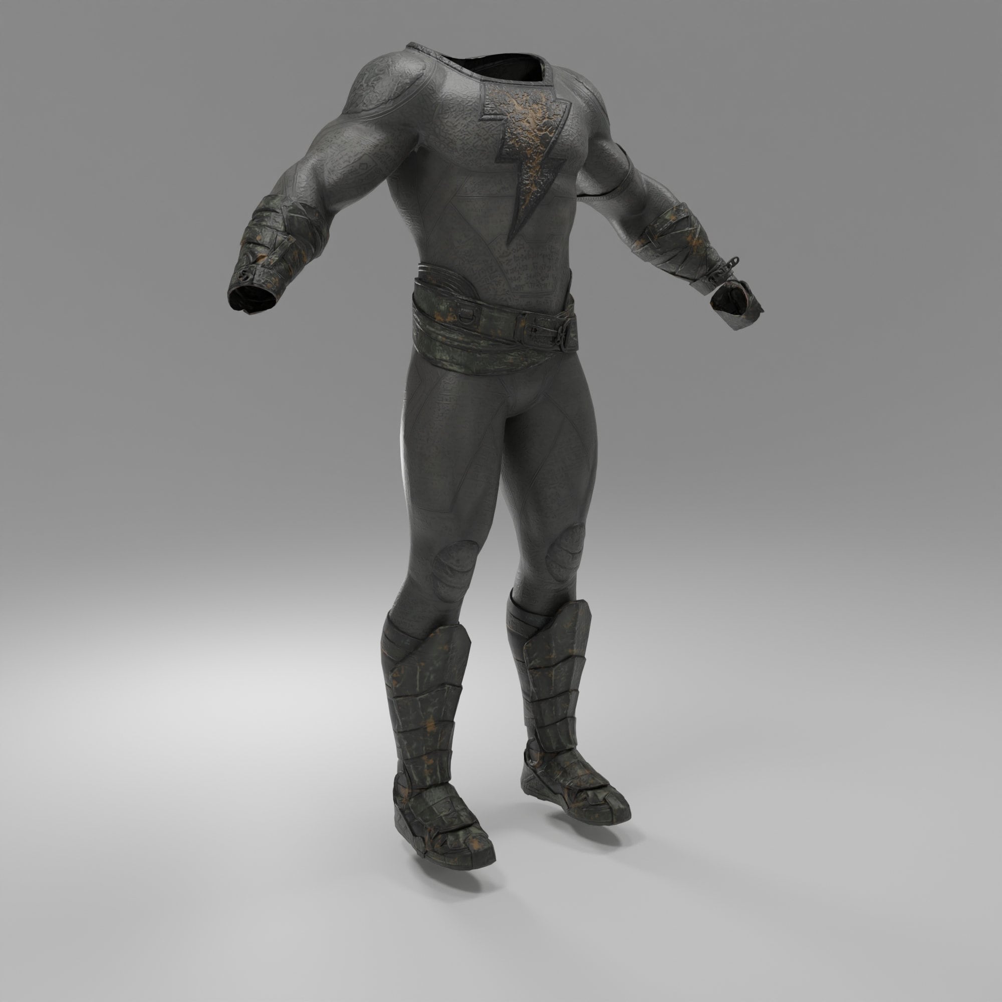 Black Adam Armor Template for EVA Foam Papercraft - Etsy