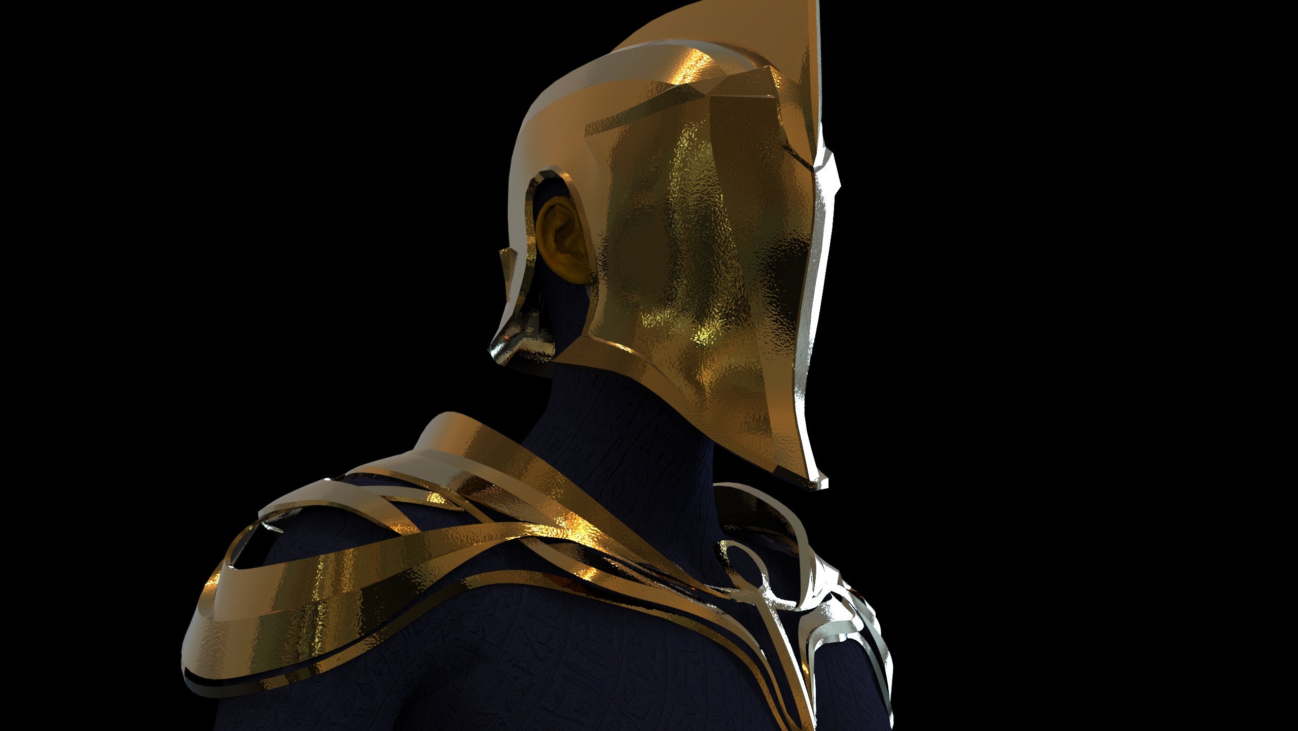 Dr Fate Helmet Pepakura