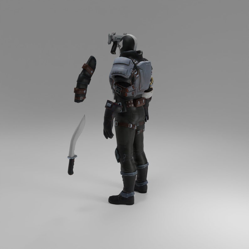 Crossbones Armor Template for EVA Foam Papercraft - Etsy