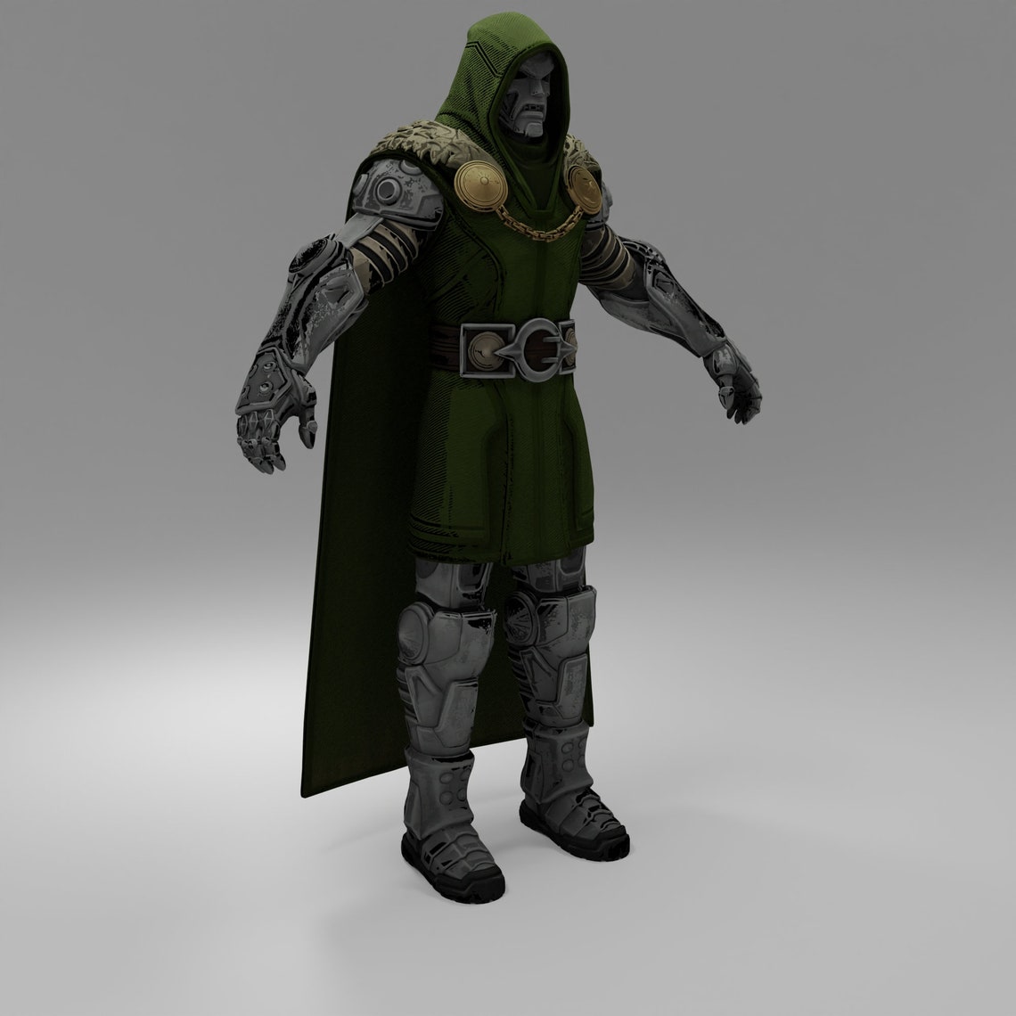 Doctor Doom Armor Template for EVA Foam Papercraft - Etsy