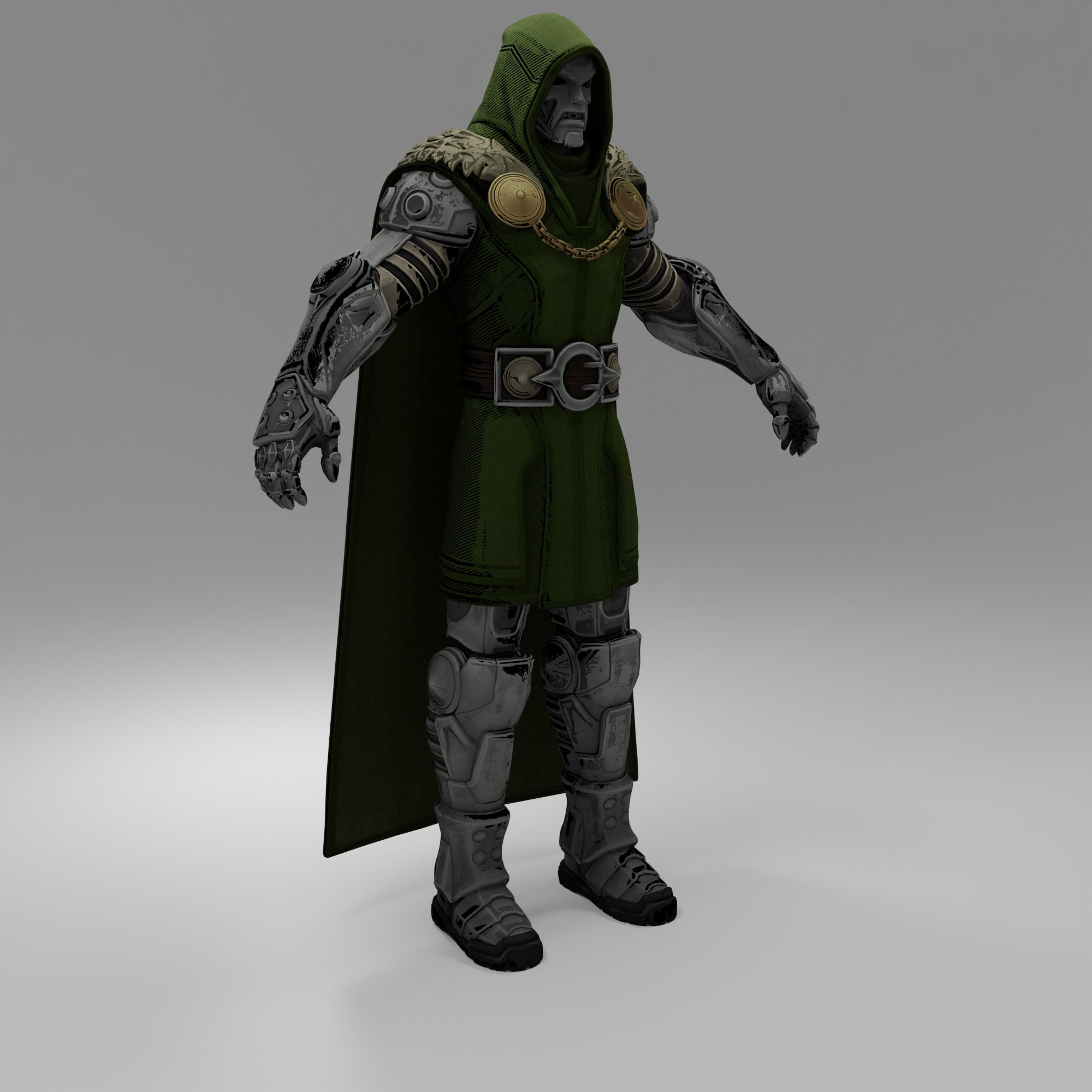 Doctor Doom Armor Template for EVA Foam Papercraft - Etsy