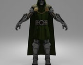 Doctor Doom Armor Template for EVA Foam Papercraft - Etsy