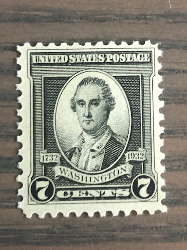 Mint / Unused 1932 George Washington Bicentennial Stamps - Etsy