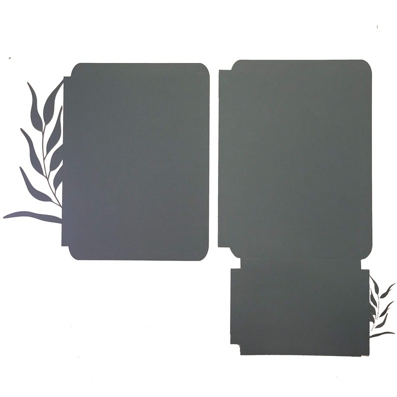 Greenery Pocket Invitation SVG, Envelope Invitation, Cricut Wedding ...