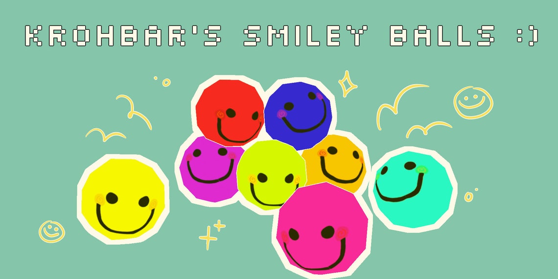 Smiley Face Balls // Twitch Integrated Throwing System Asset - Etsy