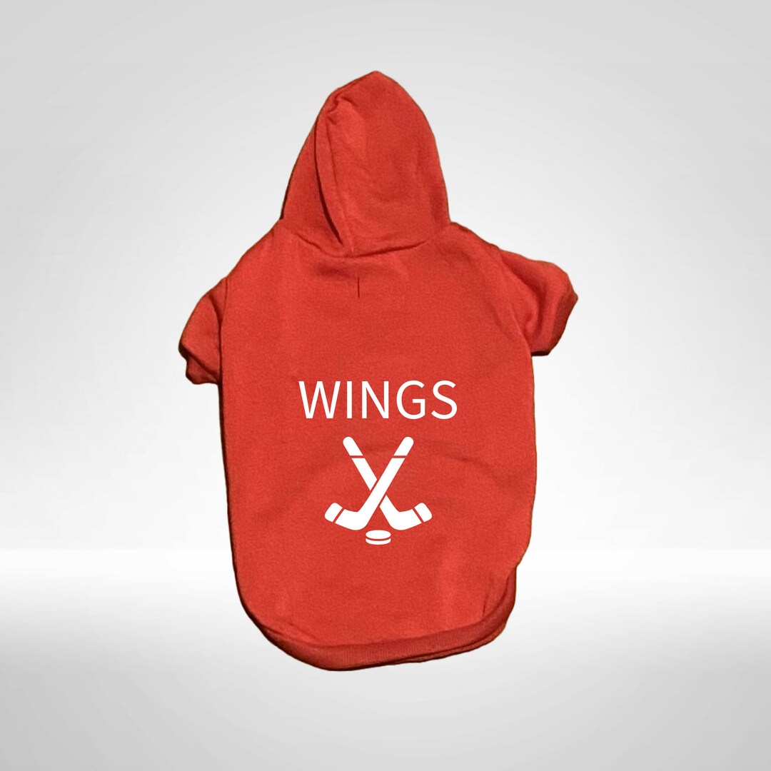 Custom Dog Hockey Hoodie, Sports Team Dog Sweatshirt Jersey, Custom Dog ...