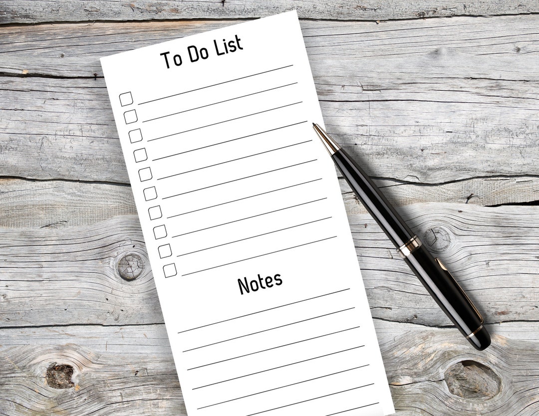 Notepad: To-do List With Tear-off Lined Pages | Time Management Tool ...