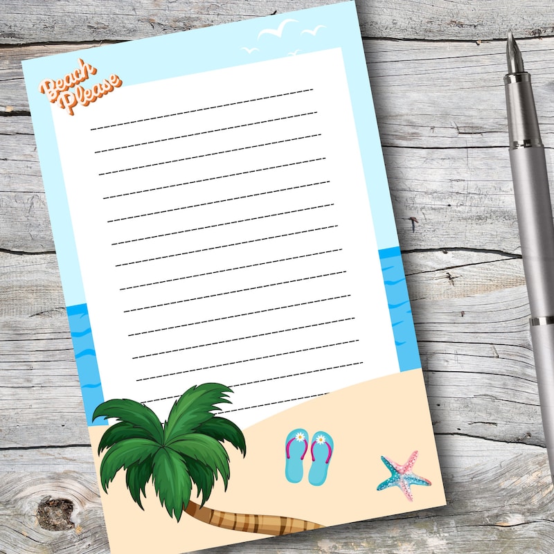 Flip Top Notepad - Etsy