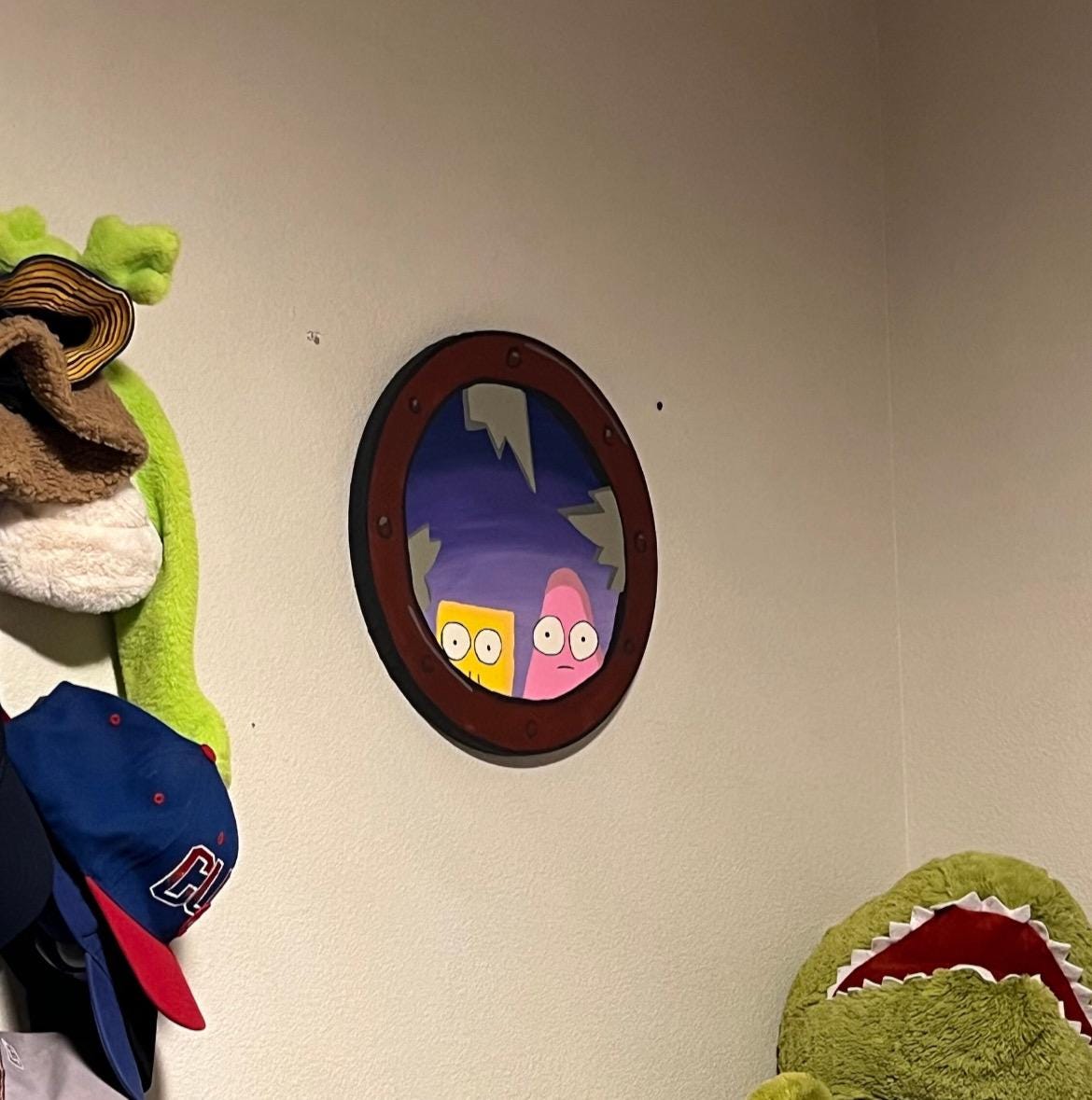 Spongebob Patrick Window Painting - Etsy