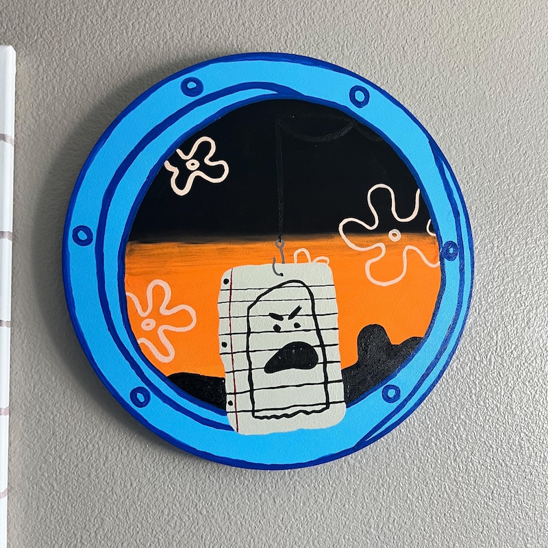 Spongebob Window Painting - Etsy