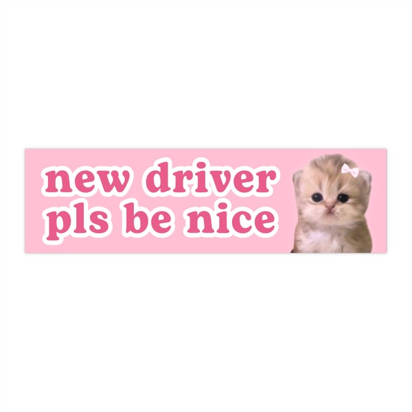 Pink Driver Sticker - Etsy