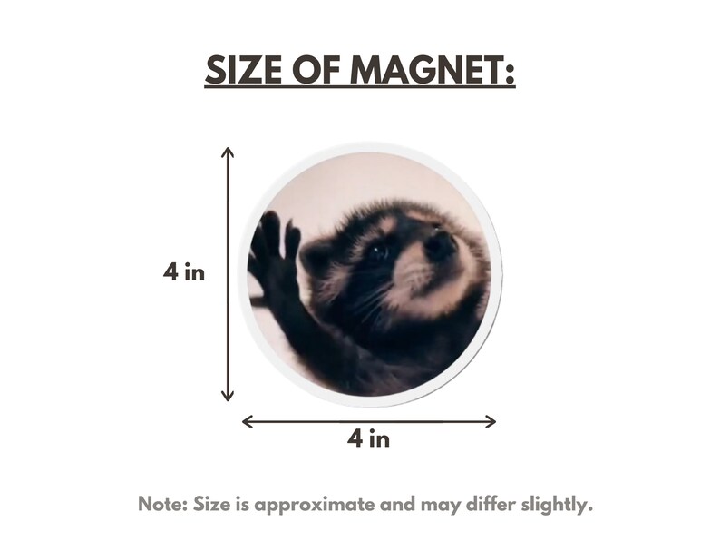 Pedro Pedro Raccoon Dancing Tiktok Meme Magnet Funny Cute Custom Fridge ...