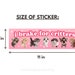 I Brake for Critters | Cat Meme Car Bumper Sticker | Funny Pink Cute ...