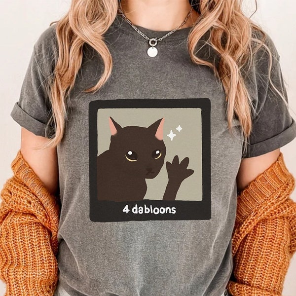 Doubloon Cat Shirt - Etsy