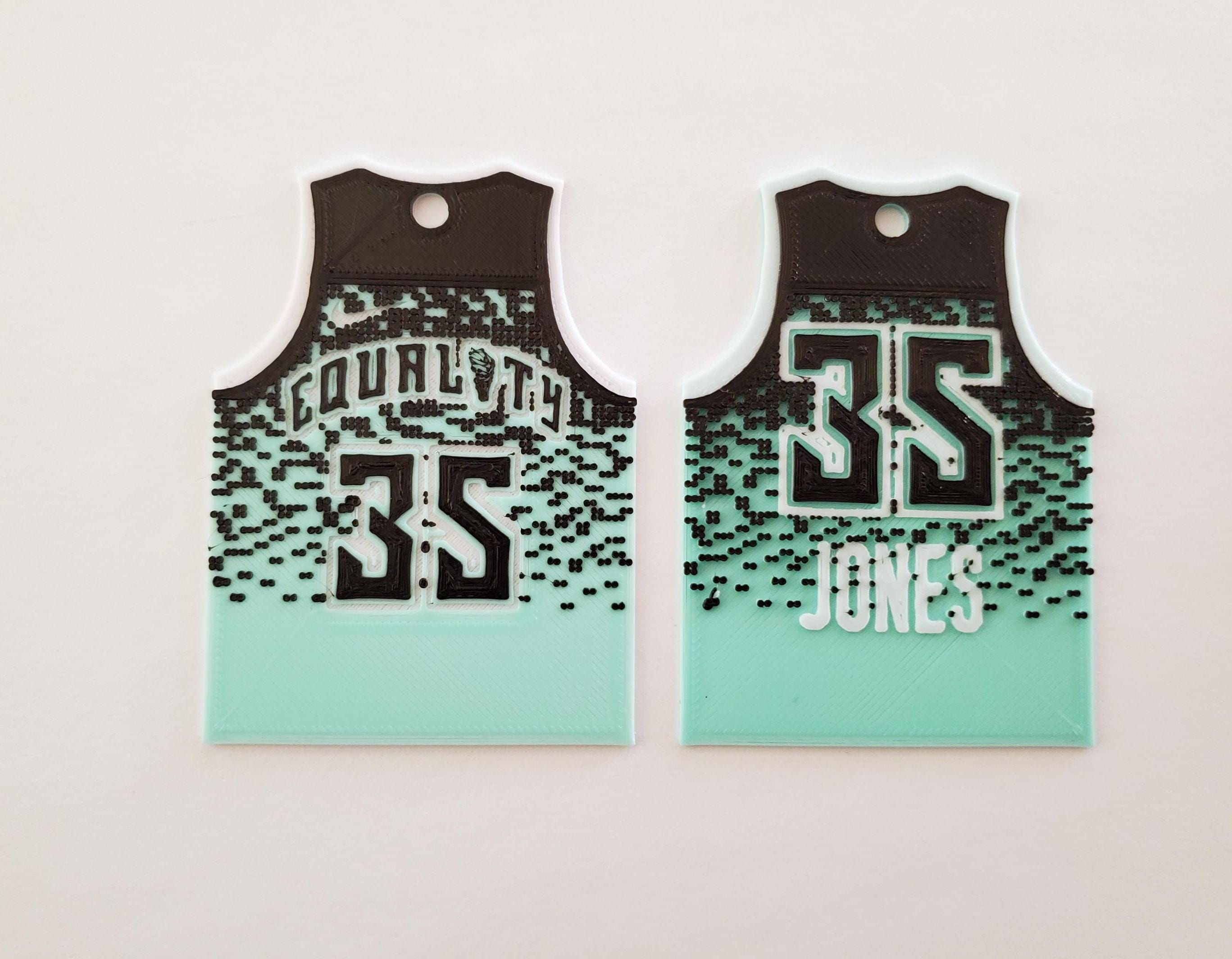 New York NY Liberty WNBA Jersey Magnets and Ornaments Ionescu Stewart ...