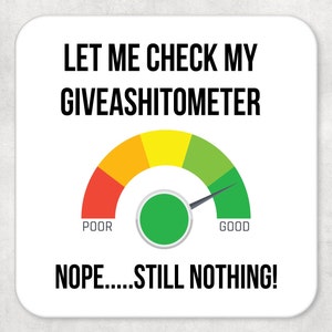 Let Me Check My Giveashitometer, Funny Mug, Funny Mugs, Sarcastic Mug ...