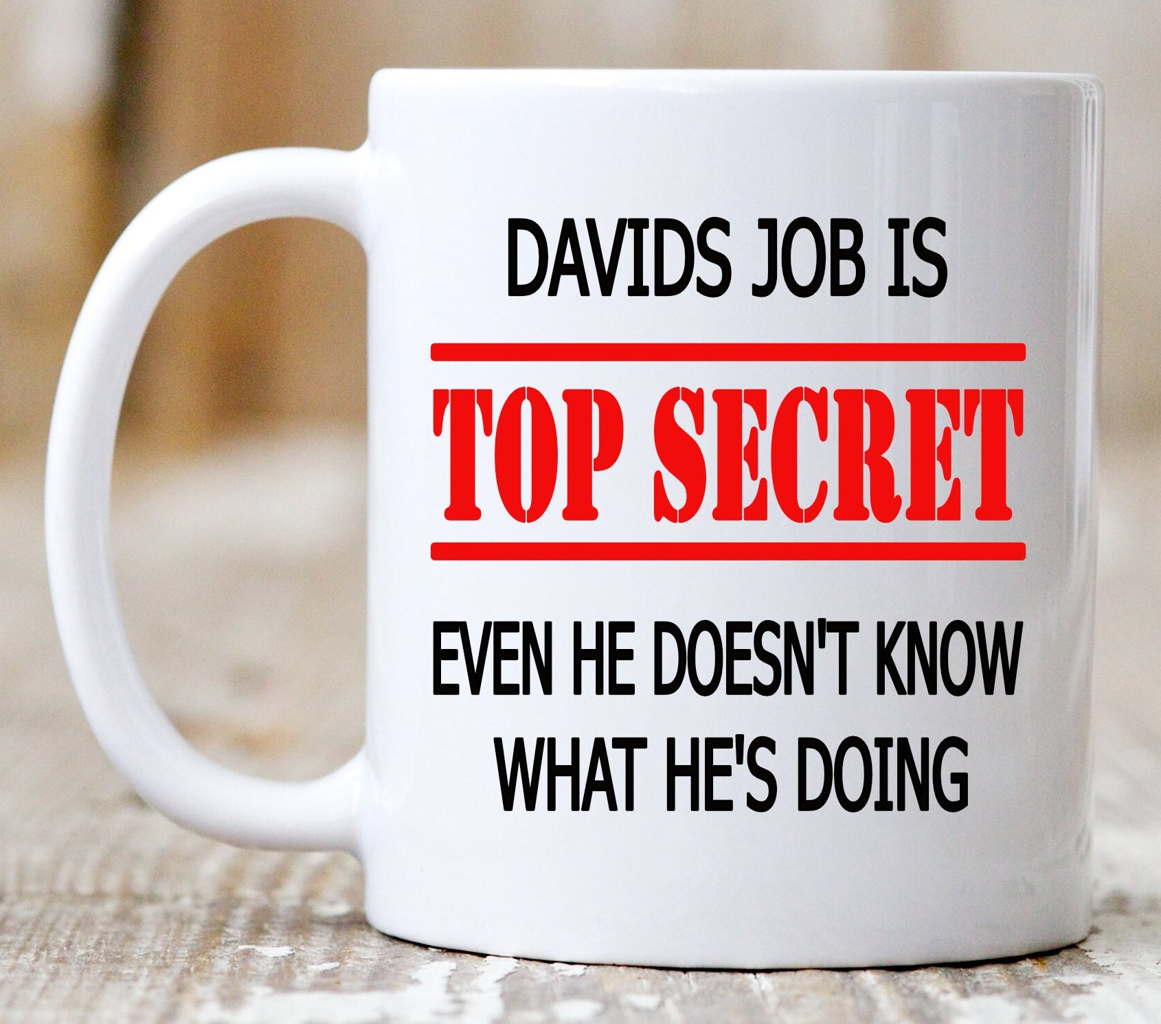 Personalised Secret Santa Gift, Secret Santa Funny Mug, Secret Santa ...