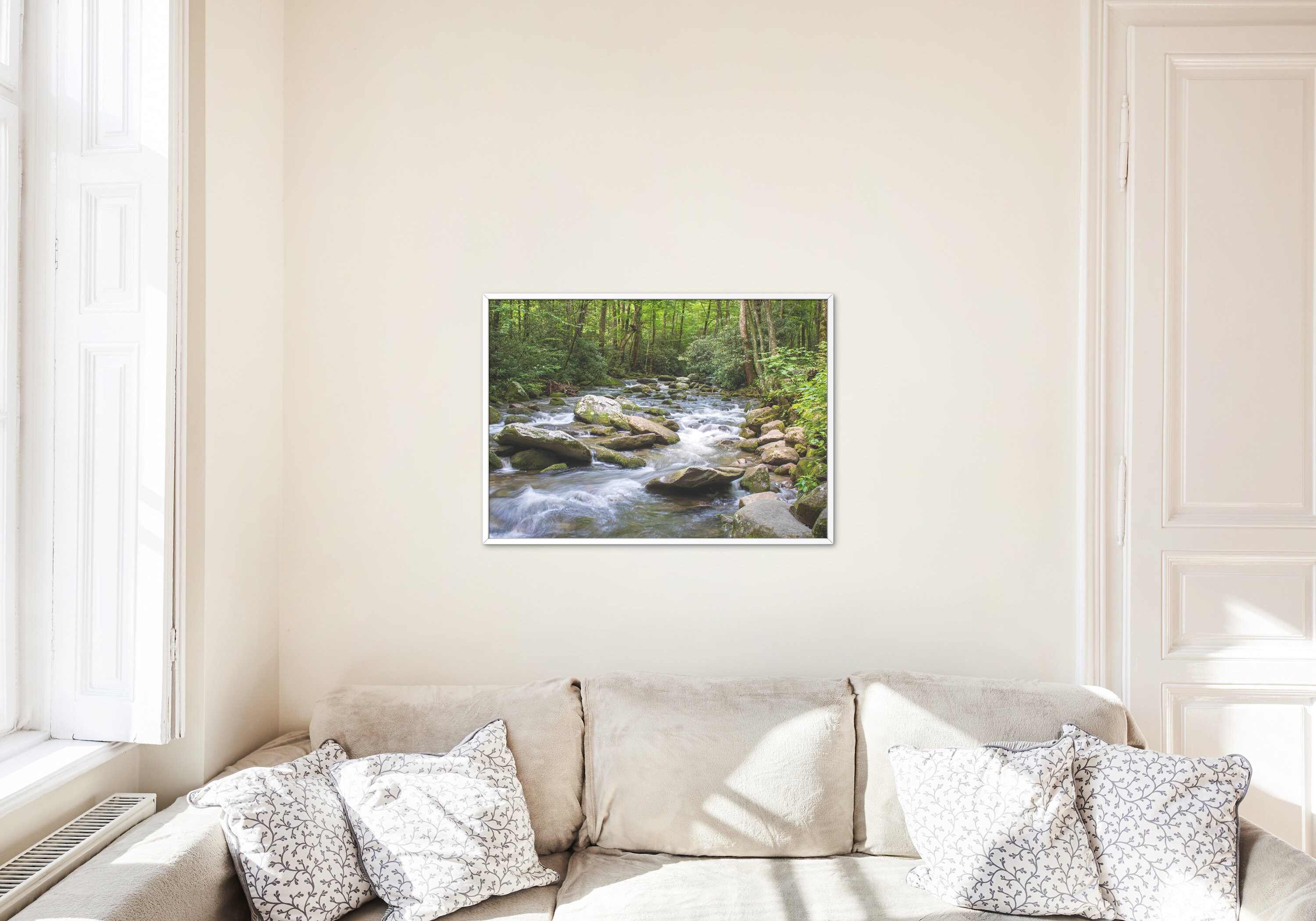 Rocky River Photo Print From Gatlinburg, TN Peaceful River View of ...