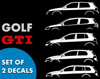 Mk7 Gti Silhouette - Etsy