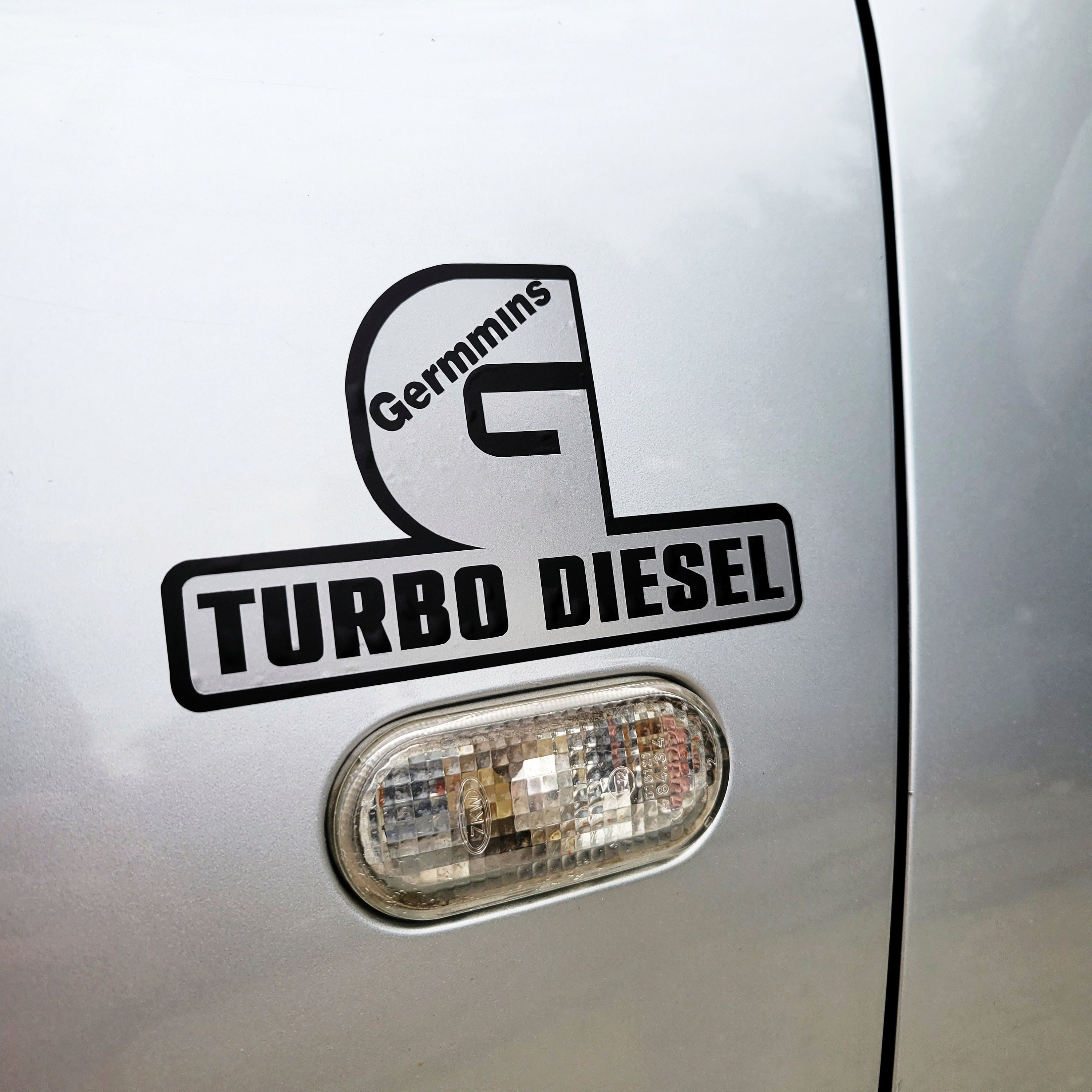 Chrome Cummins Stickers