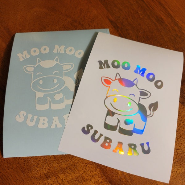 Moo Moo Subaru - Etsy