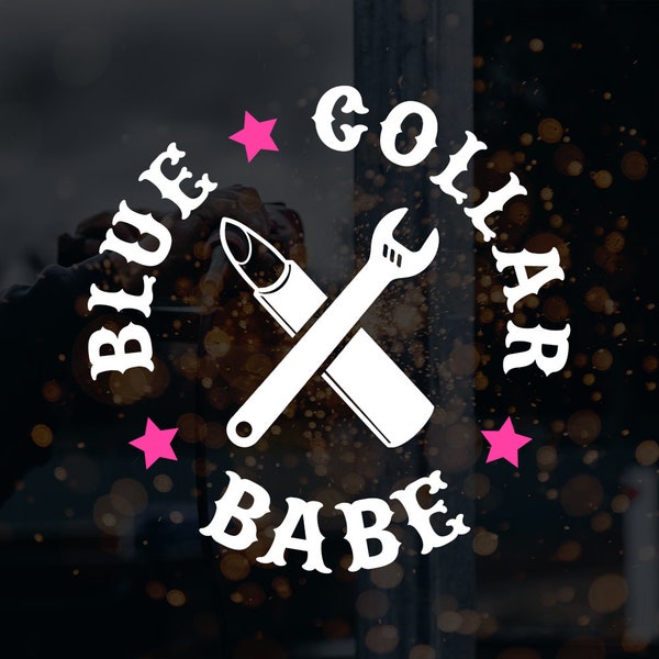 Blue Collar Stickers - Etsy