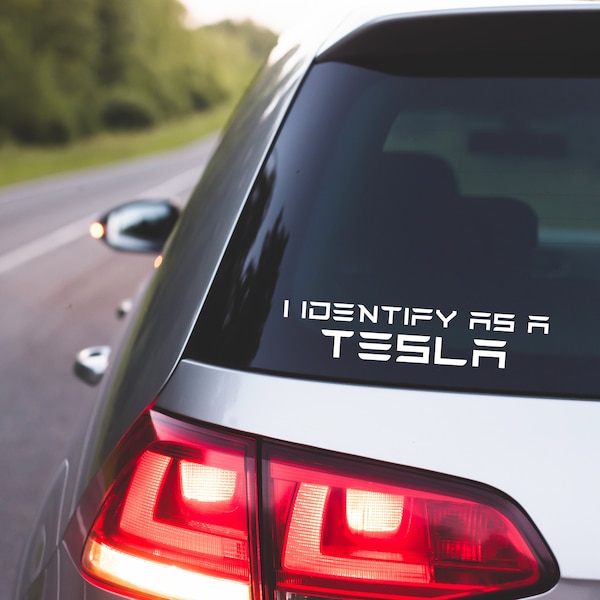 I Identify as a Jeep Sticker - Etsy